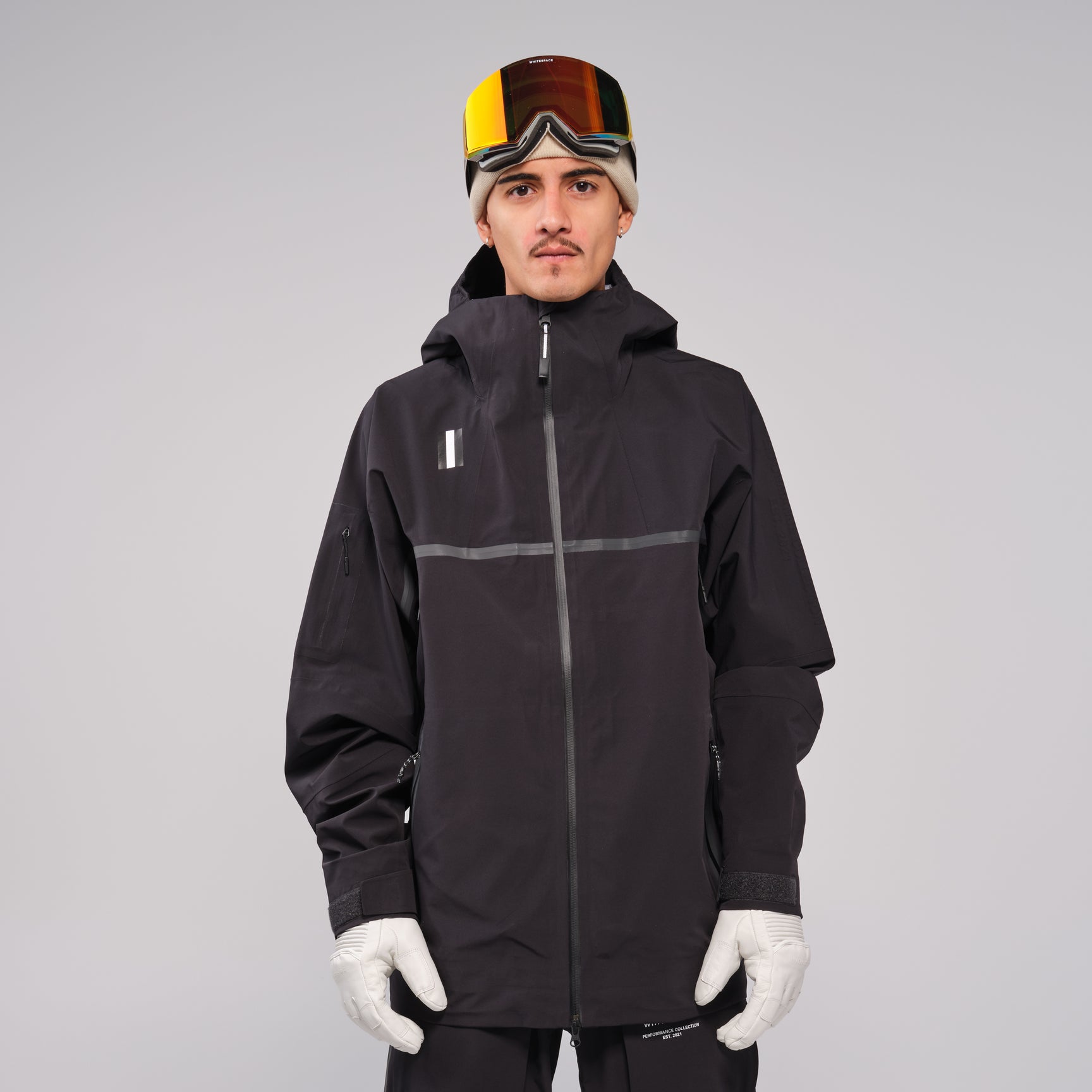 3L Performance 3-In-1 Jacket - Black / Dark Khaki – WHITESPACE