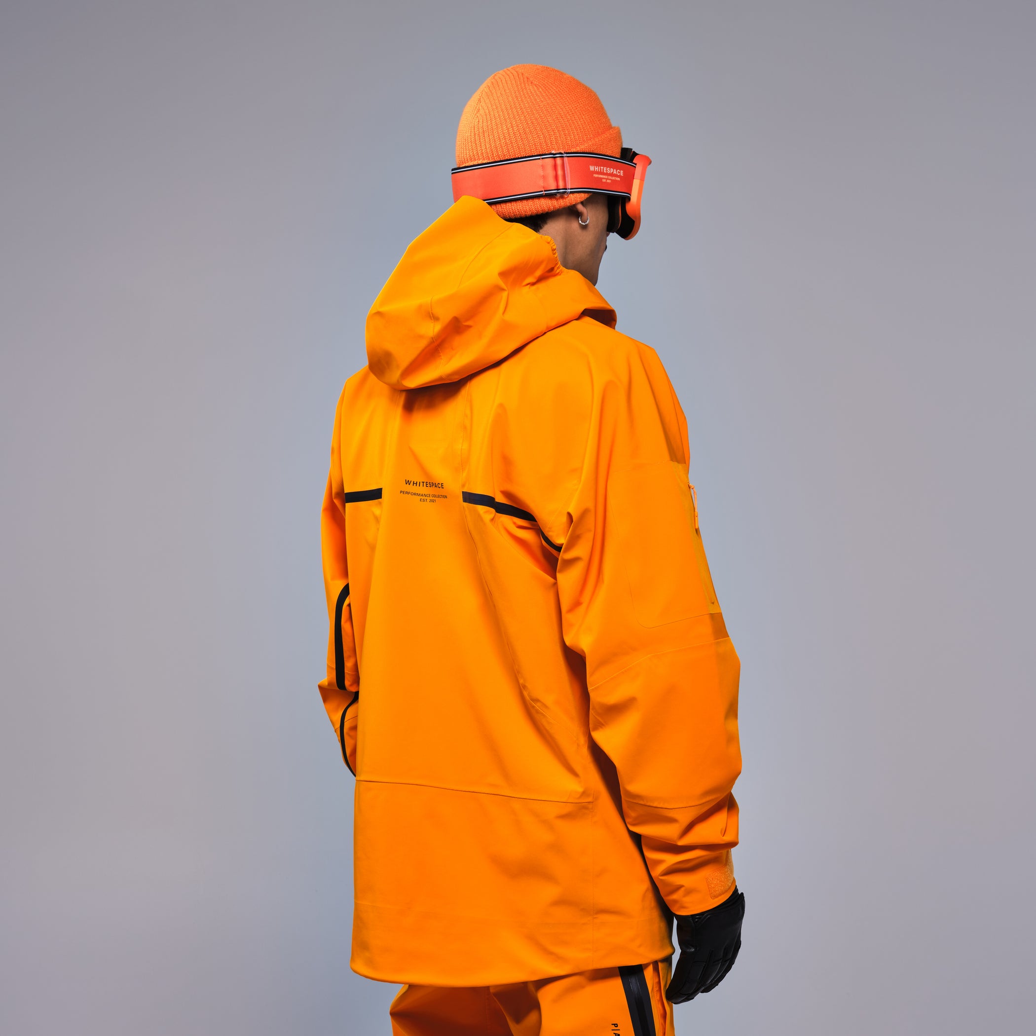 3L Performance 3-In-1 Jacket - Solar Orange / Black – WHITESPACE