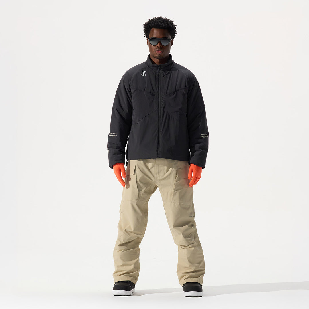 Insulated Midlayer Cargo Jacket - Phantom – WHITESPACE