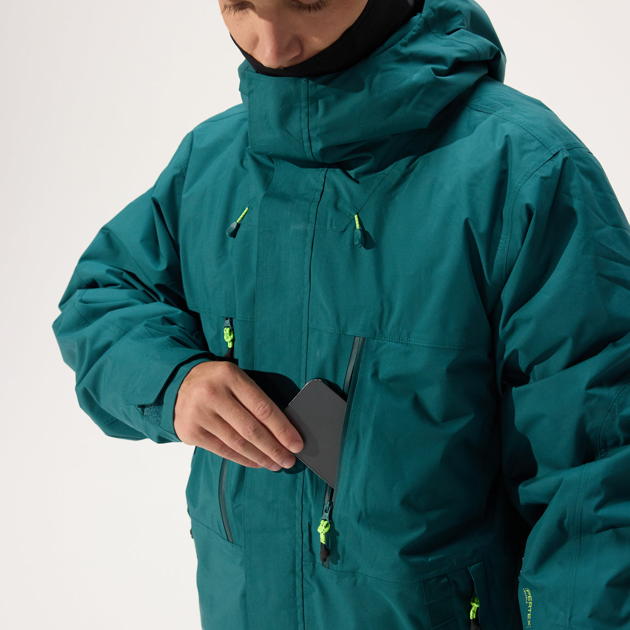 Performance Parka Jacket - Atlantic Deep – WHITESPACE